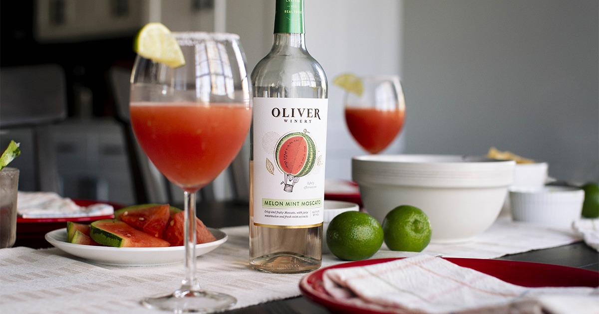 Oliver Winery | Real Life Pairings | Melon Mint Moscato Three Ways