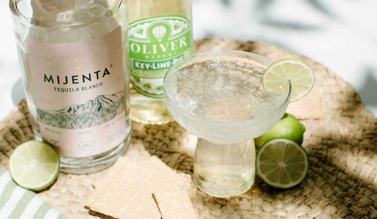 Oliver Winery | Wine Cocktails | Key Lime Margarita